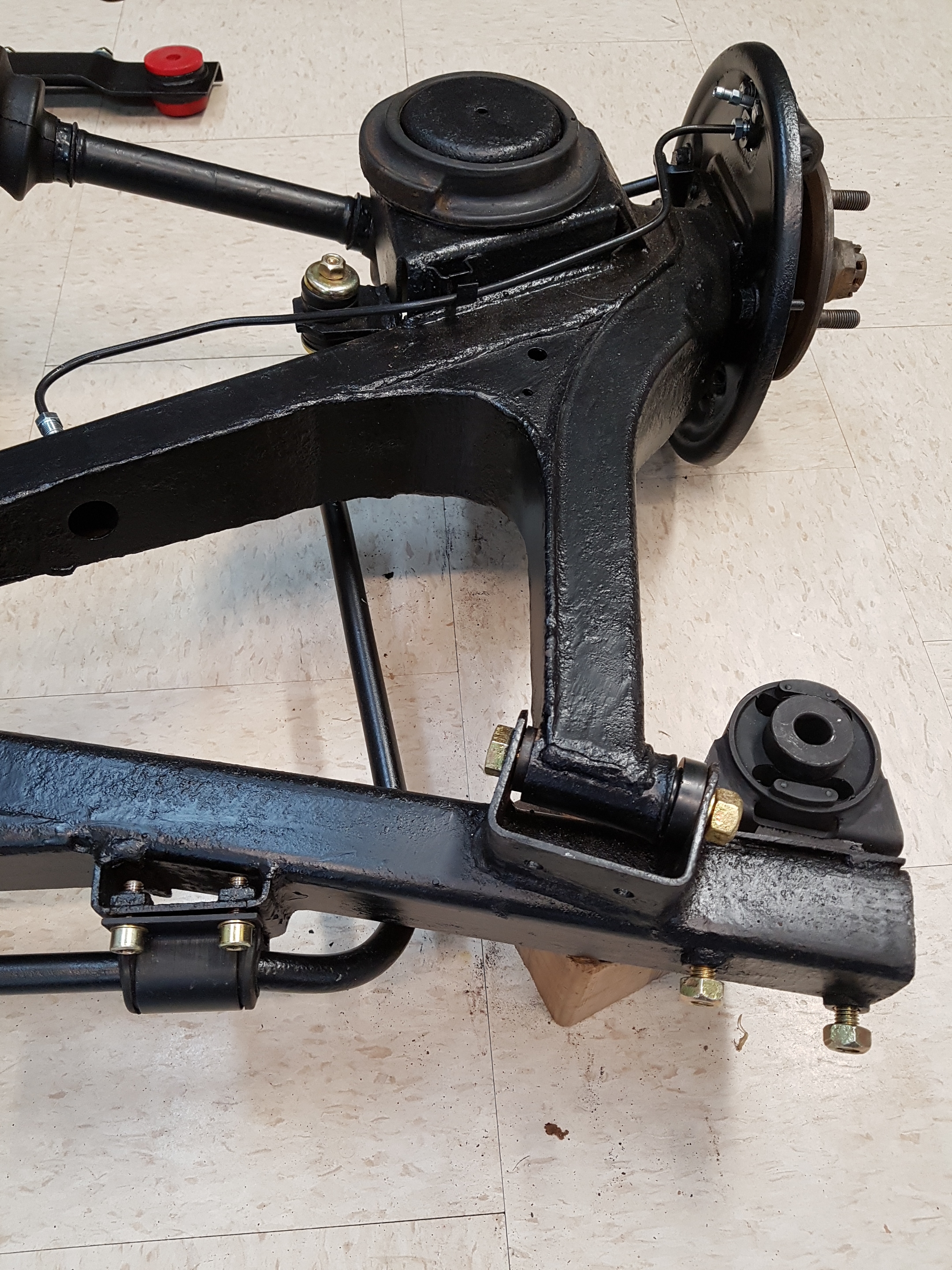 Readying the Rear End |﻿ 1973 02tii Restoration