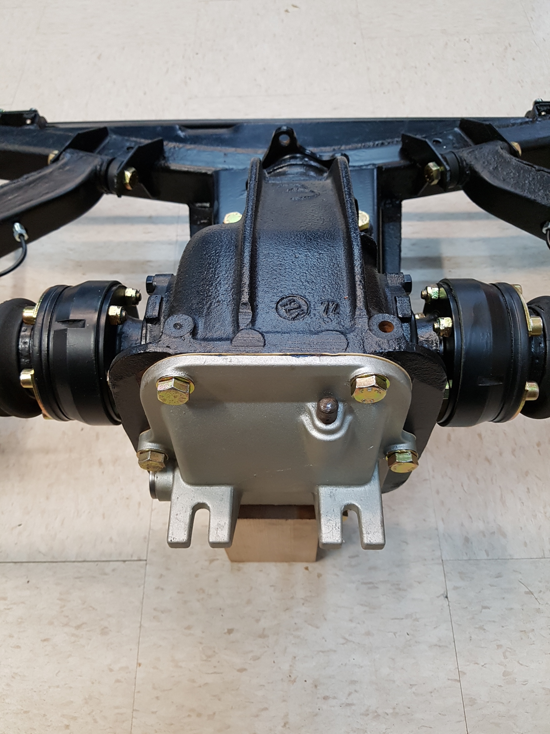 Readying the Rear End |﻿ 1973 02tii Restoration