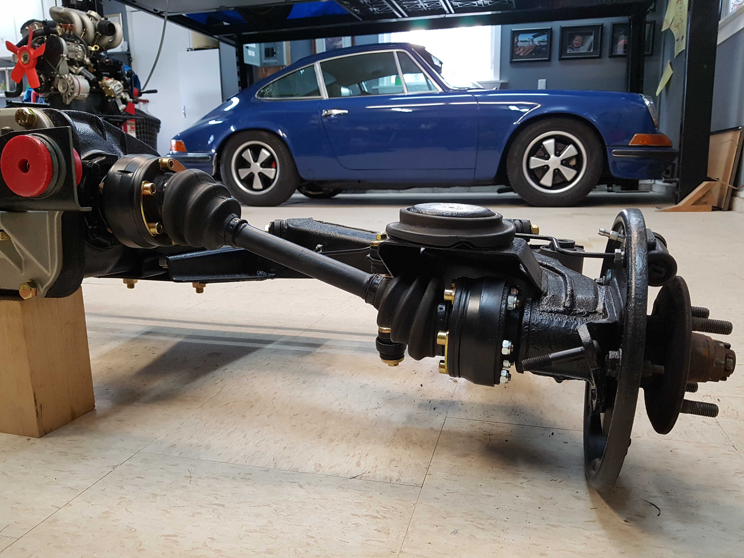 Readying the Rear End |﻿ 1973 02tii Restoration