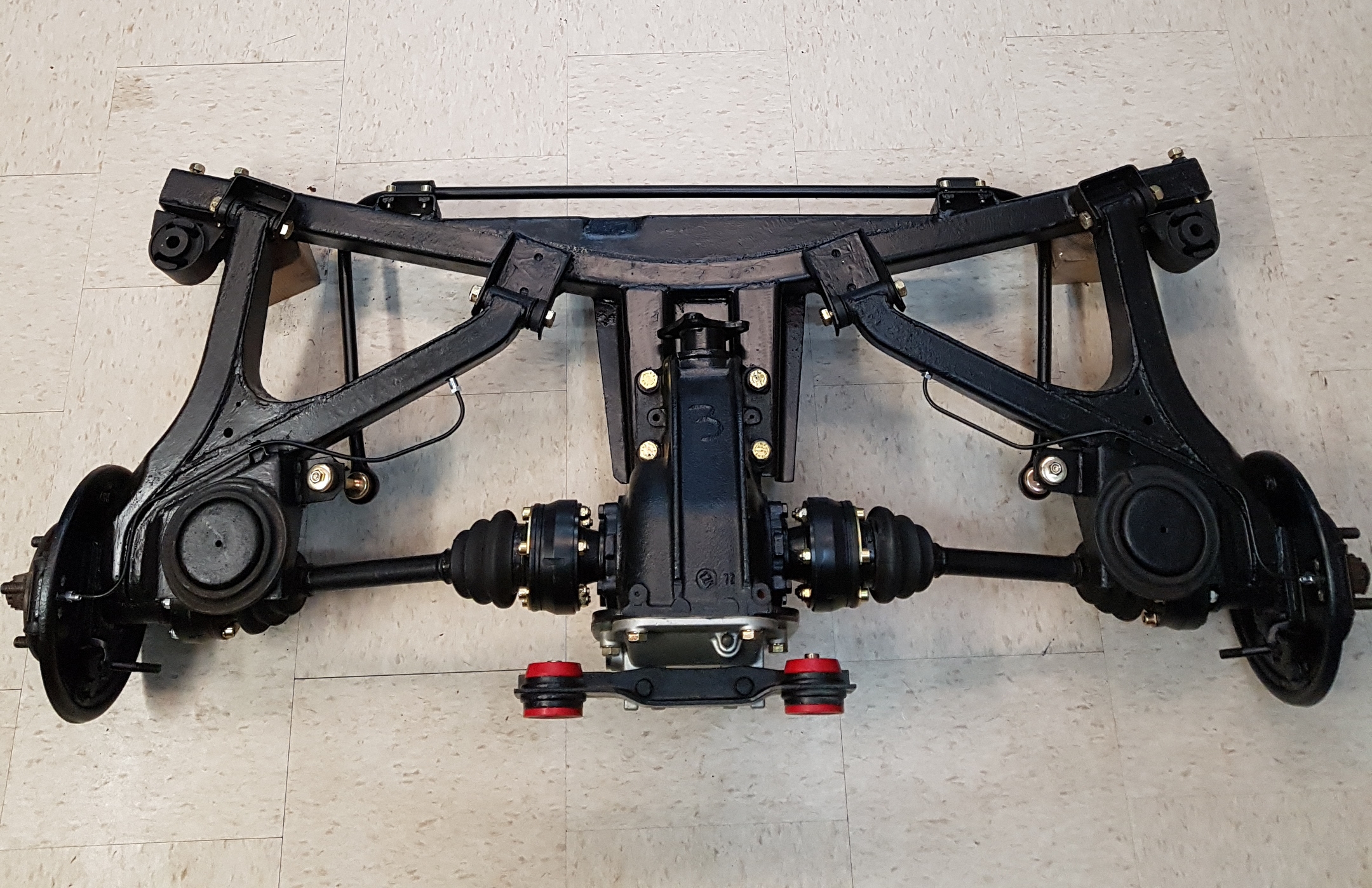 Readying the Rear End |﻿ 1973 02tii Restoration