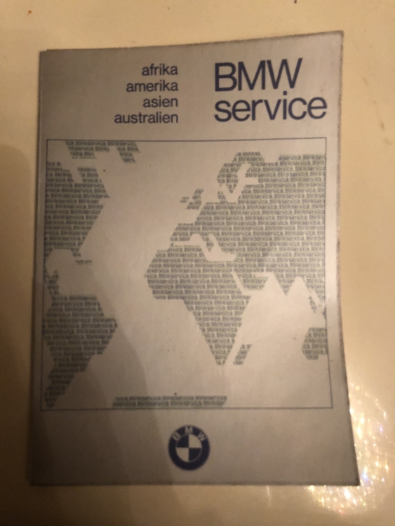 Owners Hanbook, BMW service book, Toolkit - Miscellaneous - 2002FAQ