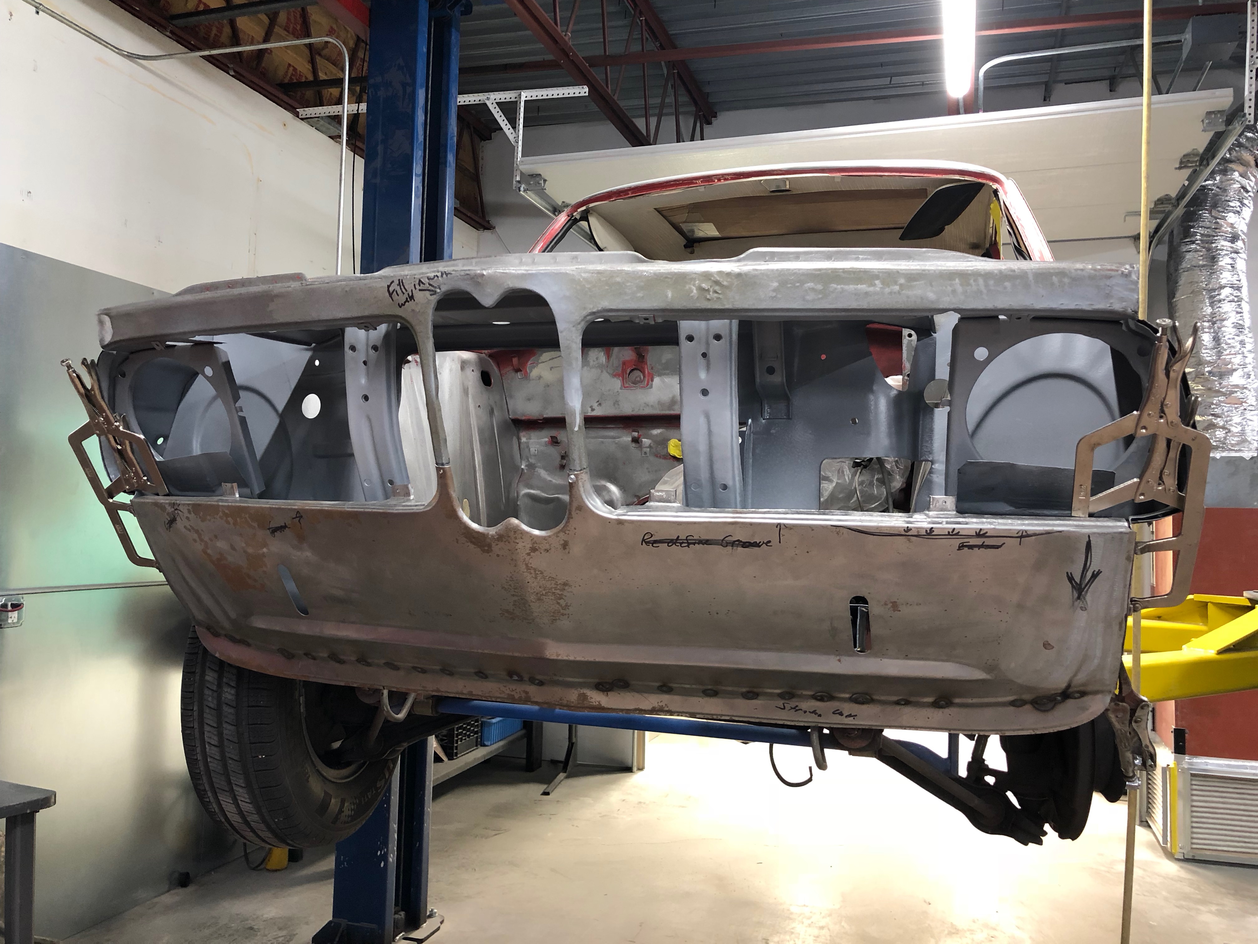 Jaymic Lower Nose Panel |﻿ Andrew Wilson's Vern & Veronika Restorations ...