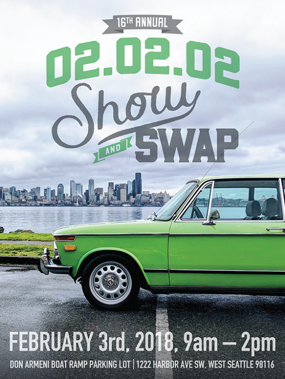 16th Annual 020202 Show and Swap 02/03/2018 |﻿ BMW 2002 and Neue Klasse ...