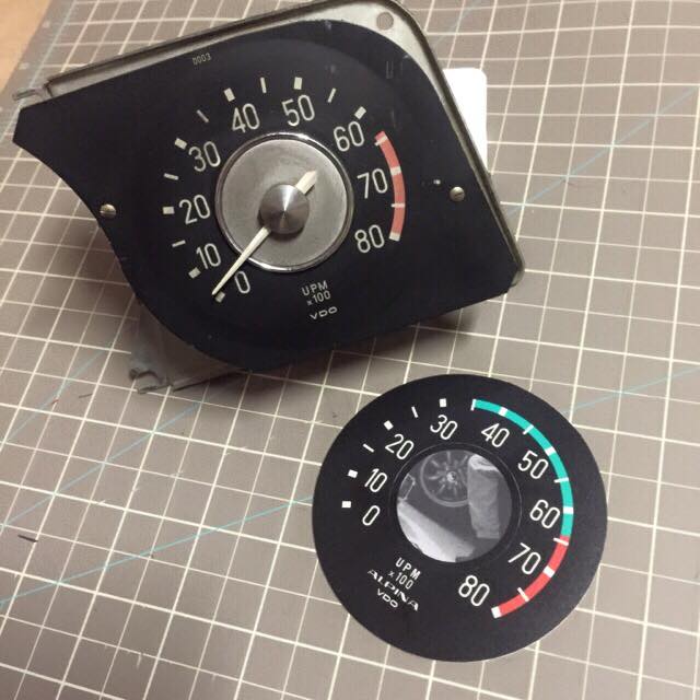 Seeking Input: Alpina-Style Tachometer Overlays |﻿ BMW 2002 and other '02