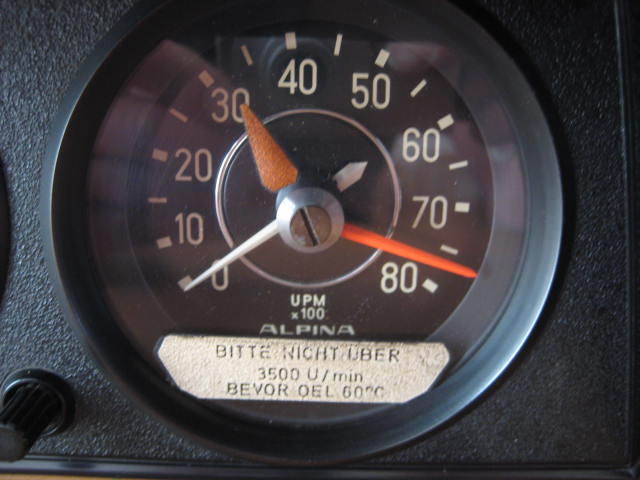 Seeking Input: Alpina-Style Tachometer Overlays |﻿ BMW 2002 and other '02