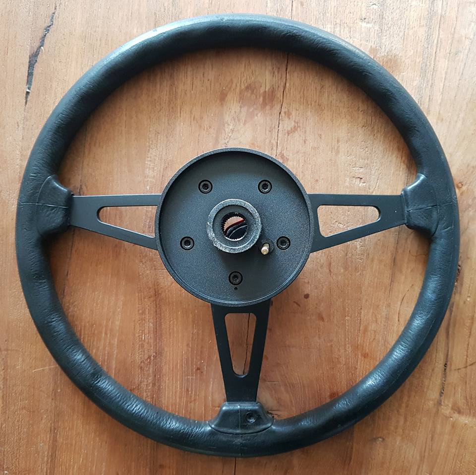badass 38cm vintage Italian steering wheel with E10 hub |﻿ Miscellaneous