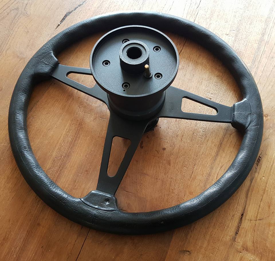 badass 38cm vintage Italian steering wheel with E10 hub |﻿ Miscellaneous