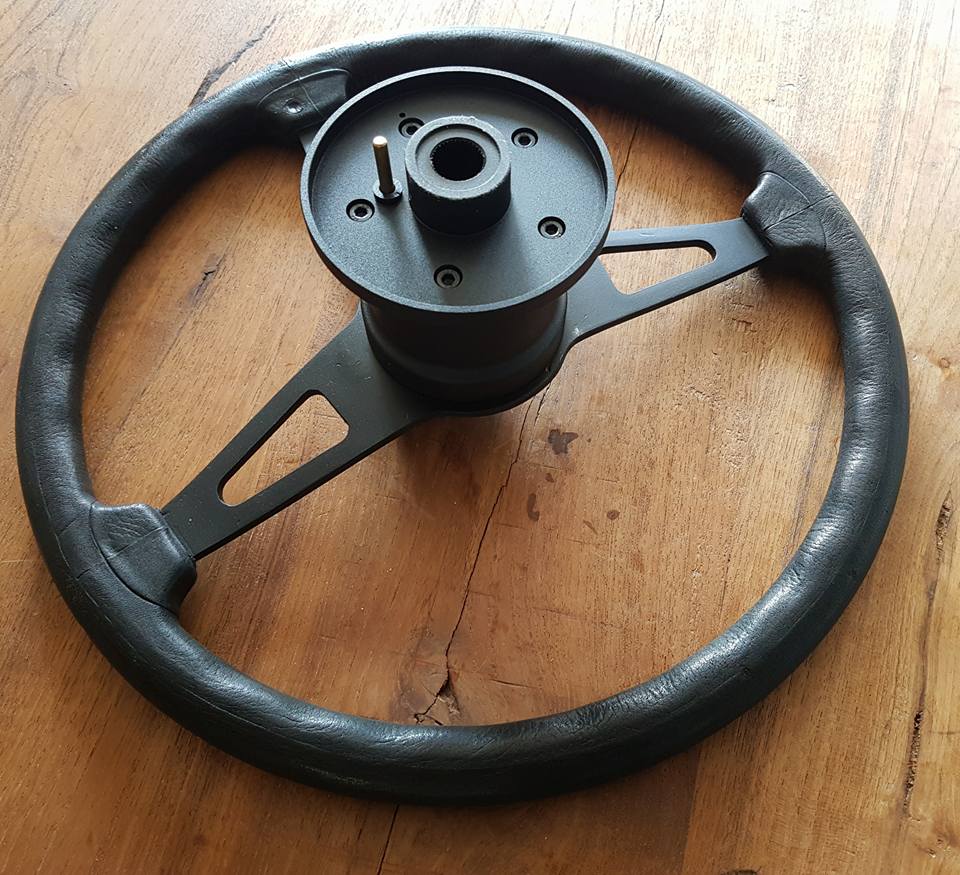 badass 38cm vintage Italian steering wheel with E10 hub |﻿ Miscellaneous