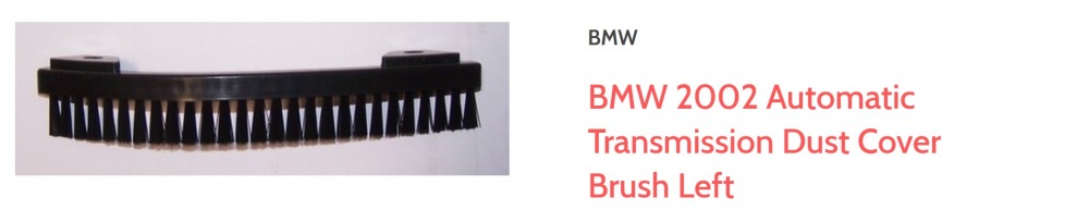 Automatic transmission shifter brushes - BMW 2002 and other '02 - 2002FAQ