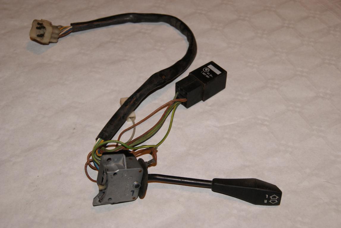 BMW E21 Turn signal indicator switch Part 1365840 relay included ...