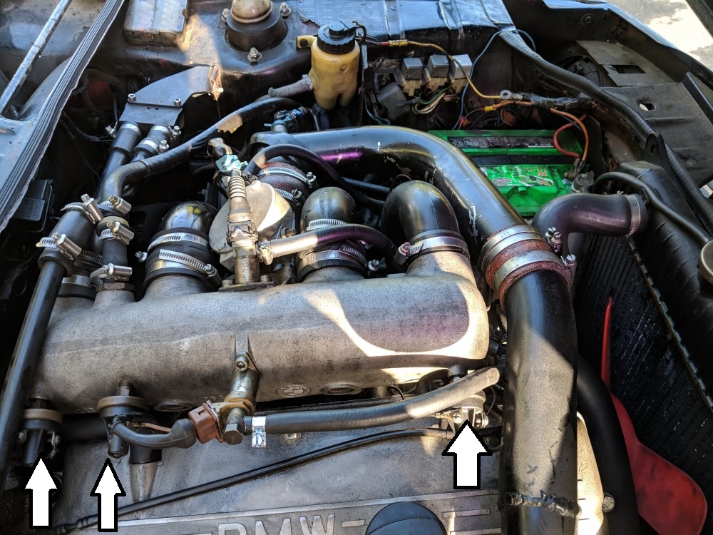 Recently Purchased Tii with non-stock engine and turbo installed. - BMW ...