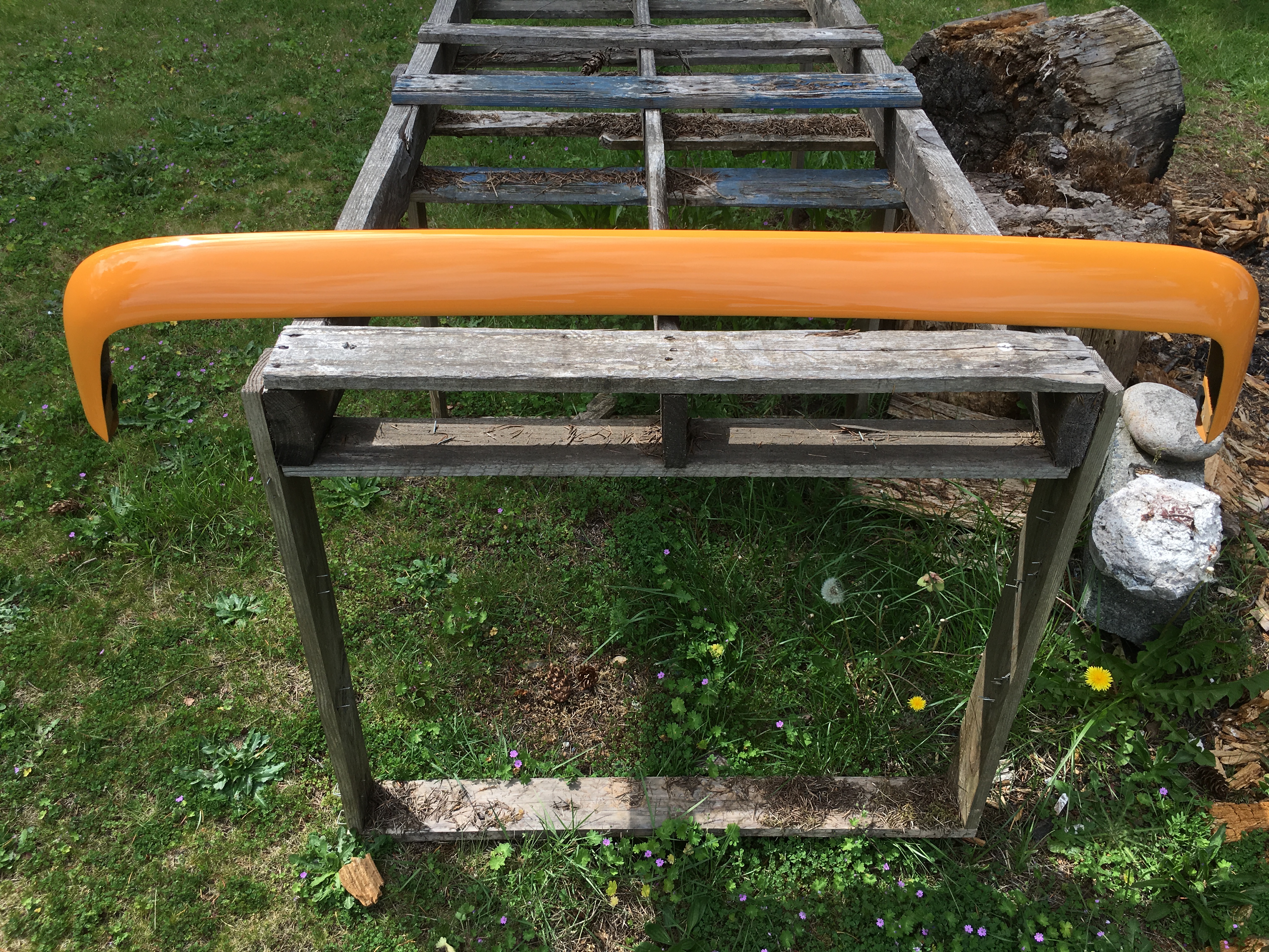 Painted Colorado orange fiberglass rear bumper - Miscellaneous - 2002FAQ