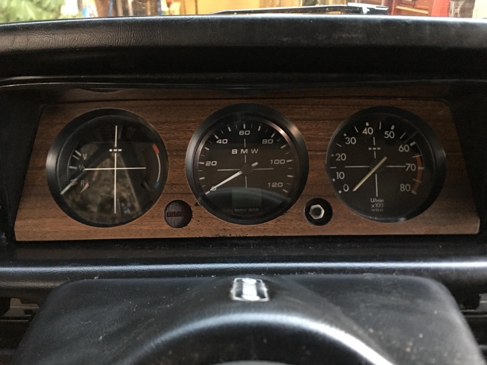 Speedhut Speedbox on stock ‘68 speedometer |﻿ BMW 2002 and other '02