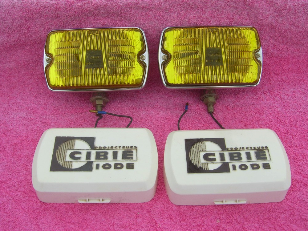 FS: Cibie 35 Yellow Fog Lights + Covers |﻿ Miscellaneous