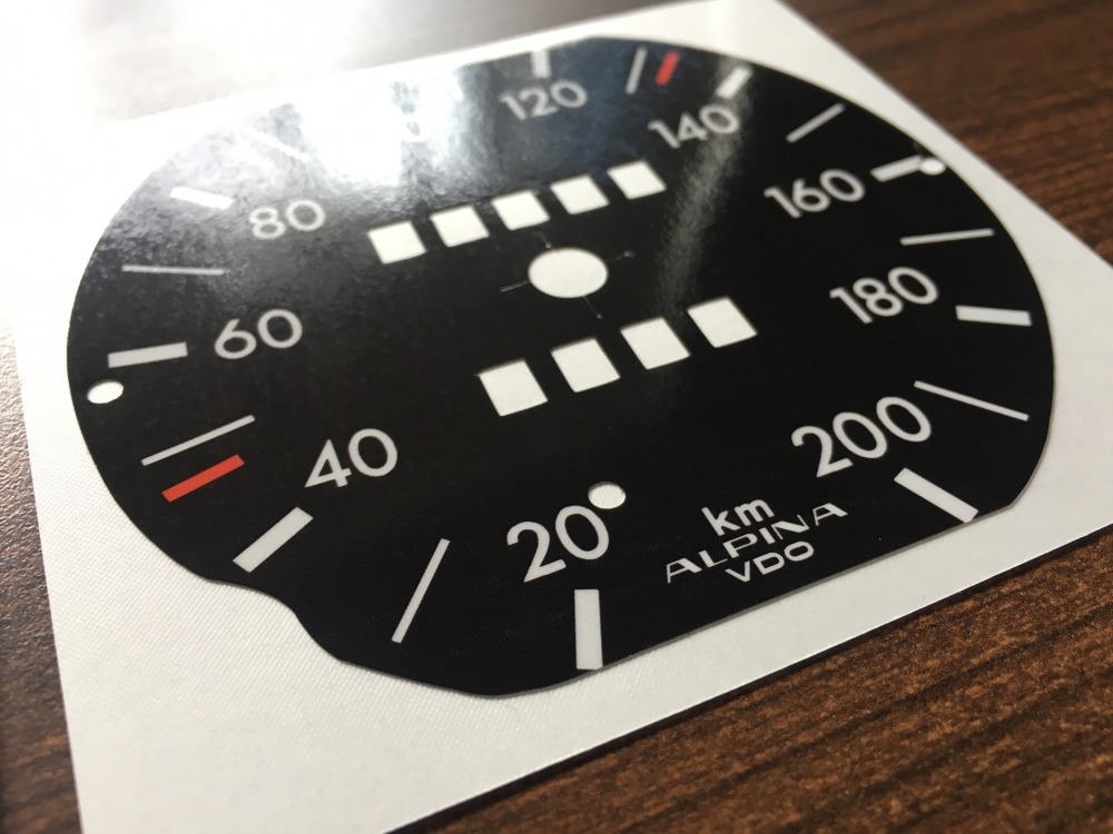 ALPINA Speedometer Conversion Overlays |﻿ Miscellaneous
