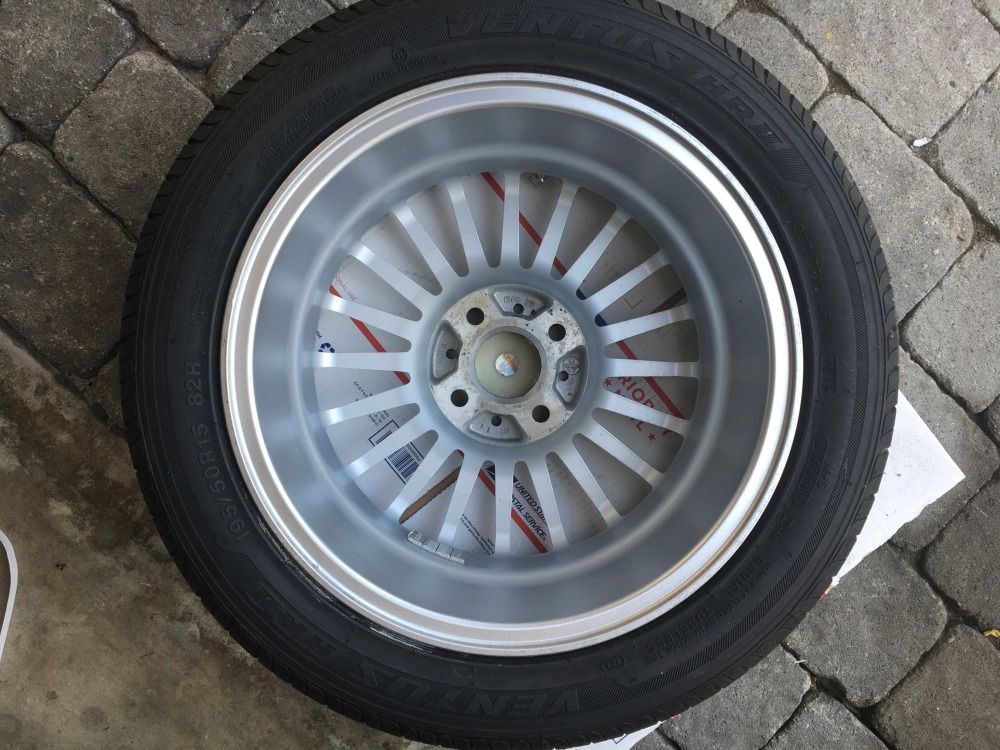 Rota R20 15" x 6", 29 offset, 4x100 with 195-50 Hankook -NEW ...