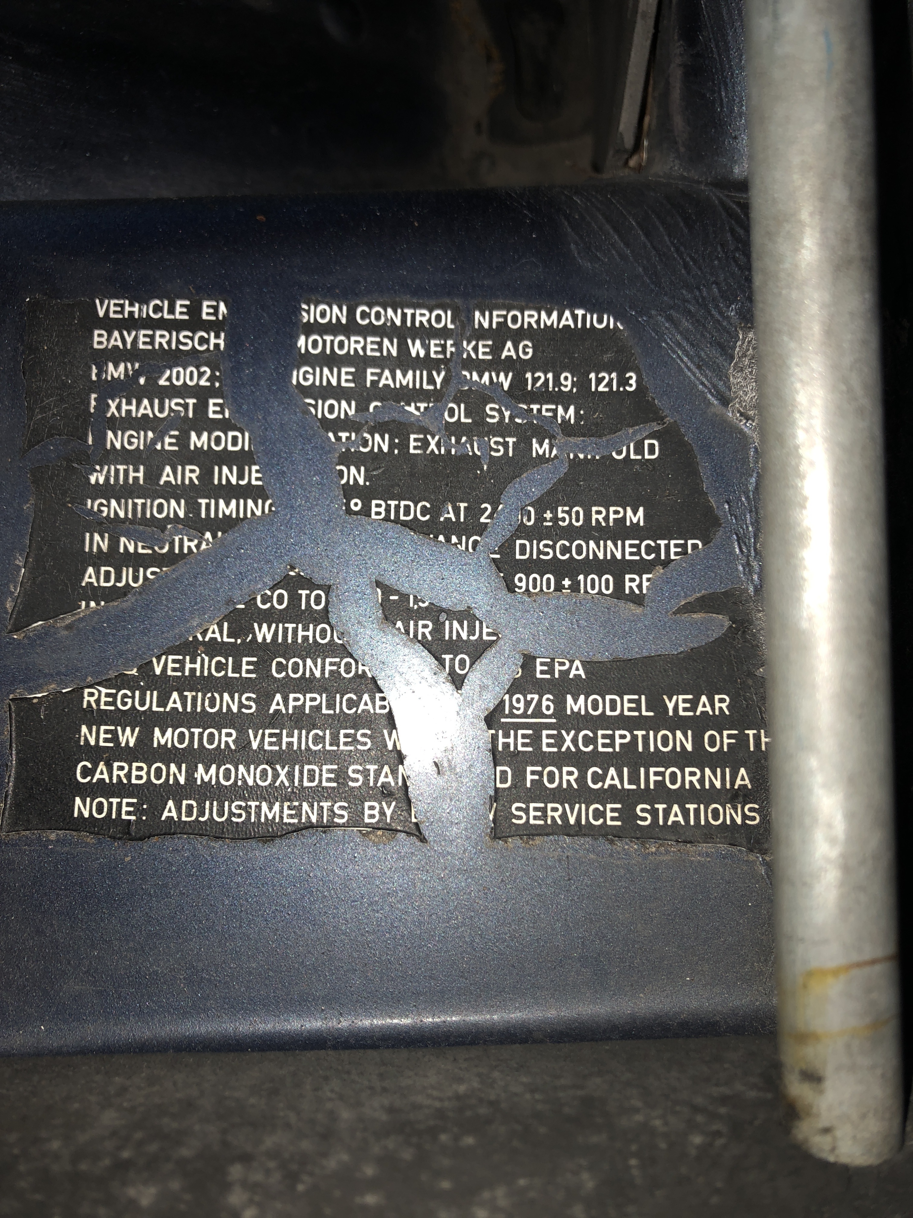 Engine Bay Decals - Page 6 |﻿ BMW 2002 and other '02