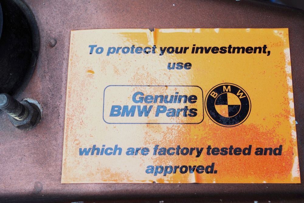 Engine Bay Decals - Page 2 |﻿ BMW 2002 and other '02