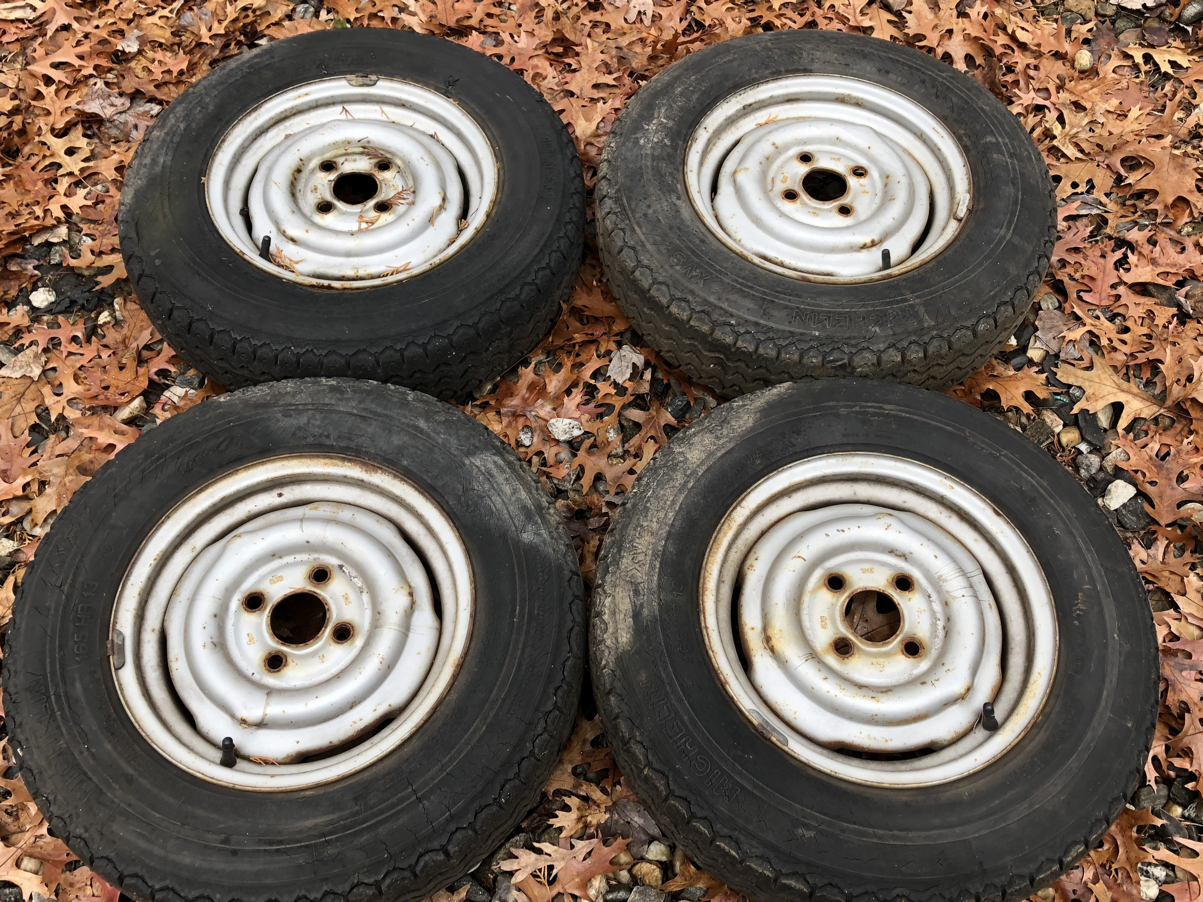 4.5”x13” OEM Steel Wheels with Matching Dates |﻿ Miscellaneous