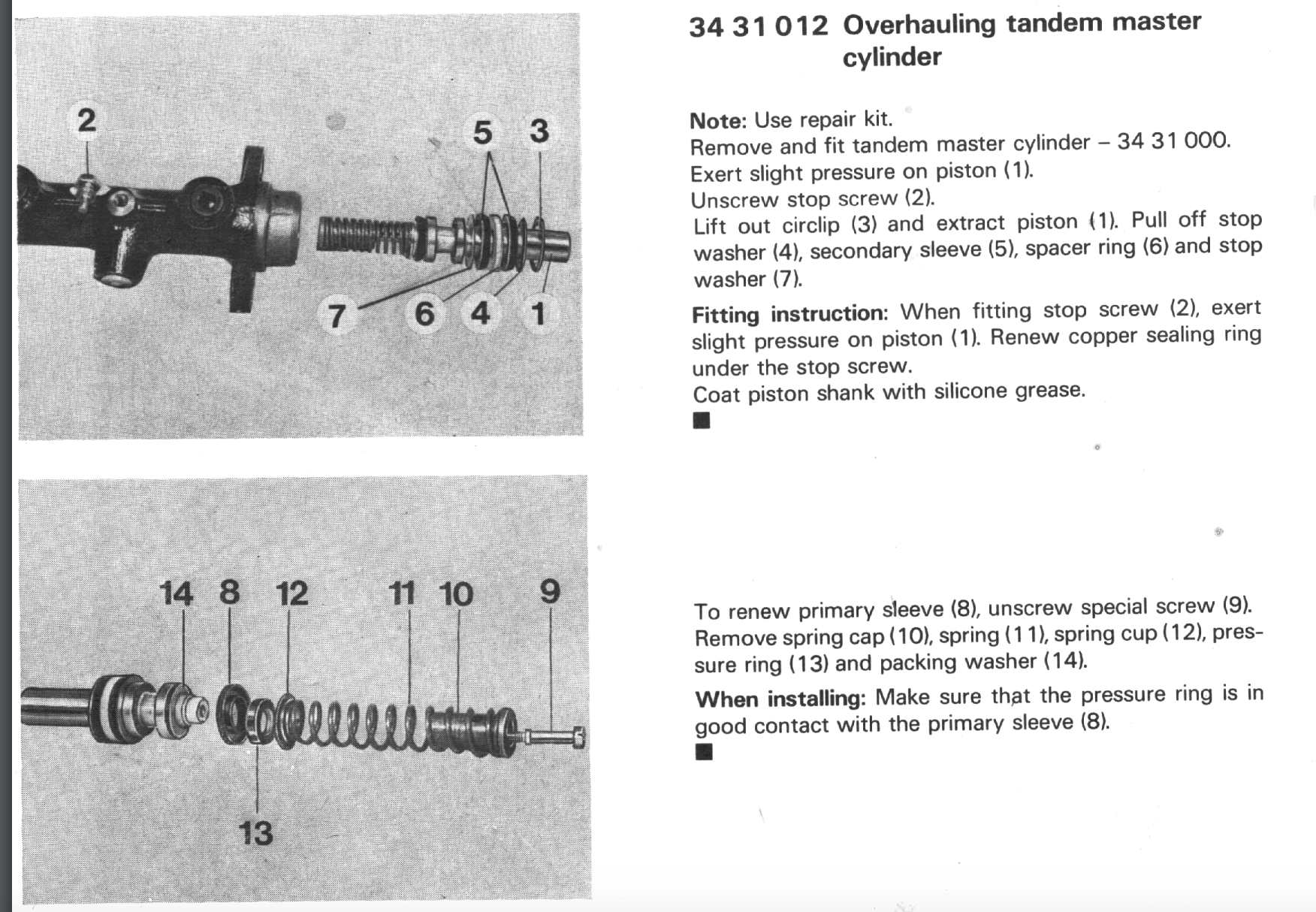 How difficult to refurb your master cylinder? |﻿ BMW 2002 and other '02