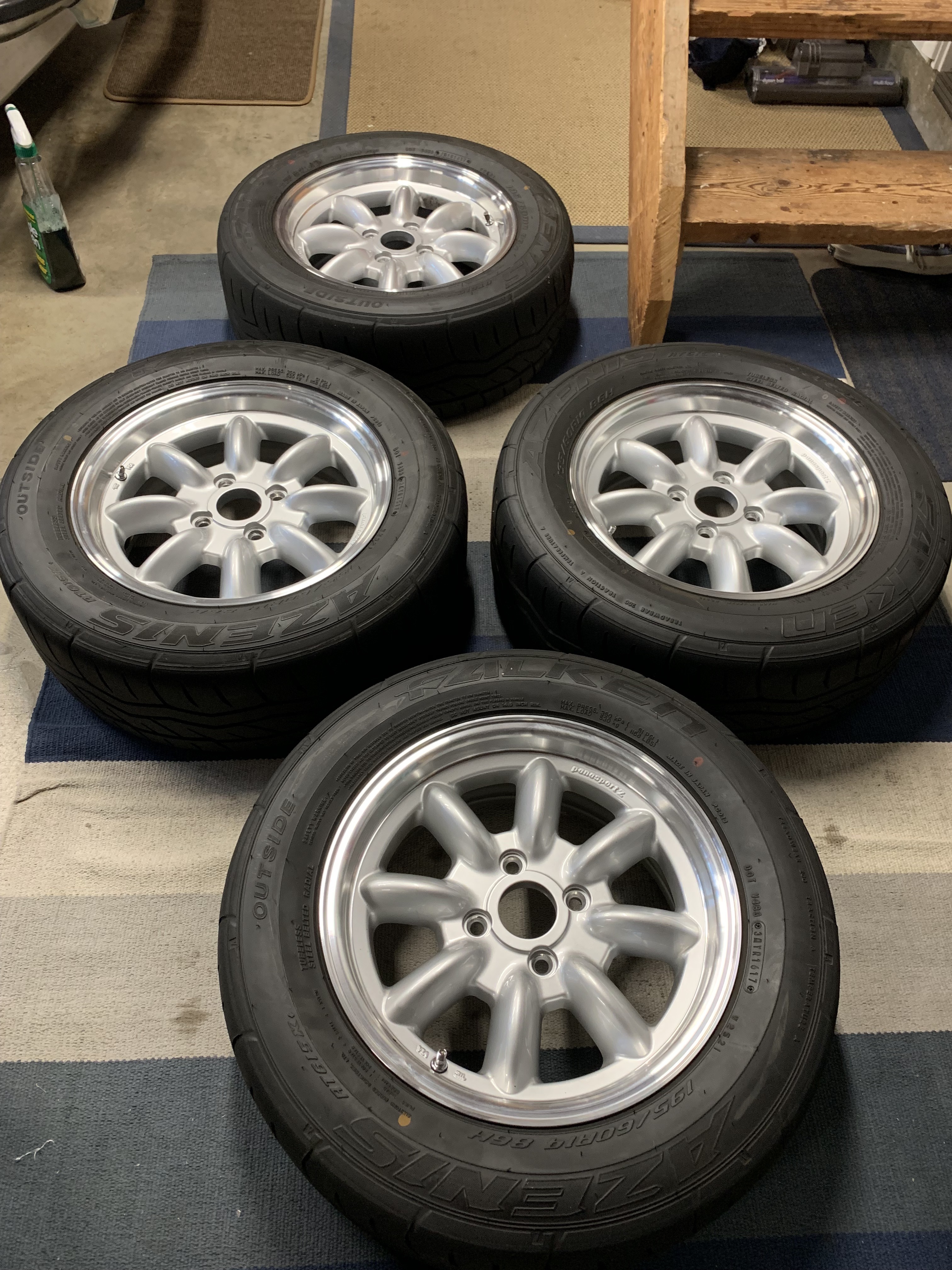 Panasport wheels with Falken Azenis tires |﻿ Miscellaneous