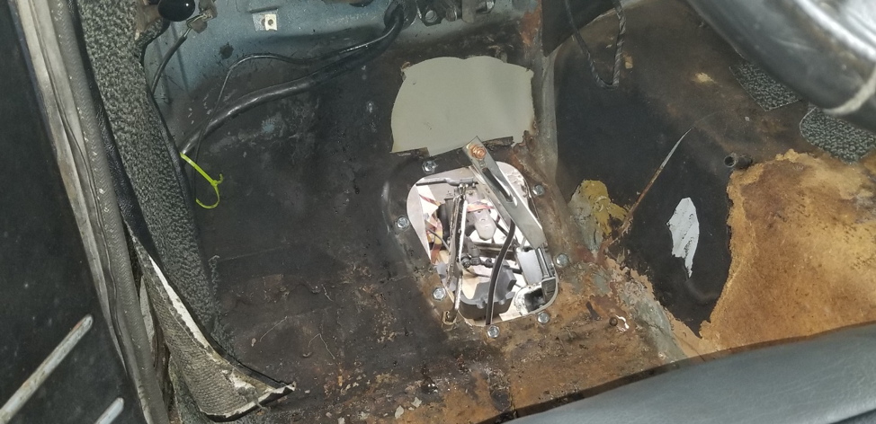 Repairing a Rust Hole on the Firewall and tasks along the way ...