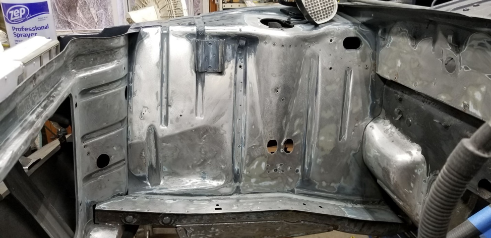Repairing a Rust Hole on the Firewall and tasks along the way... - Body ...