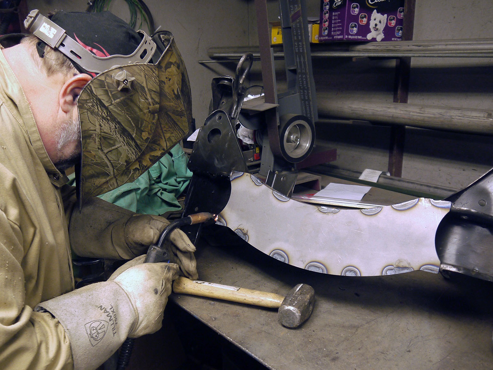 Subframe welding, Steering Box disassembly - Fountain Square Roundie ...