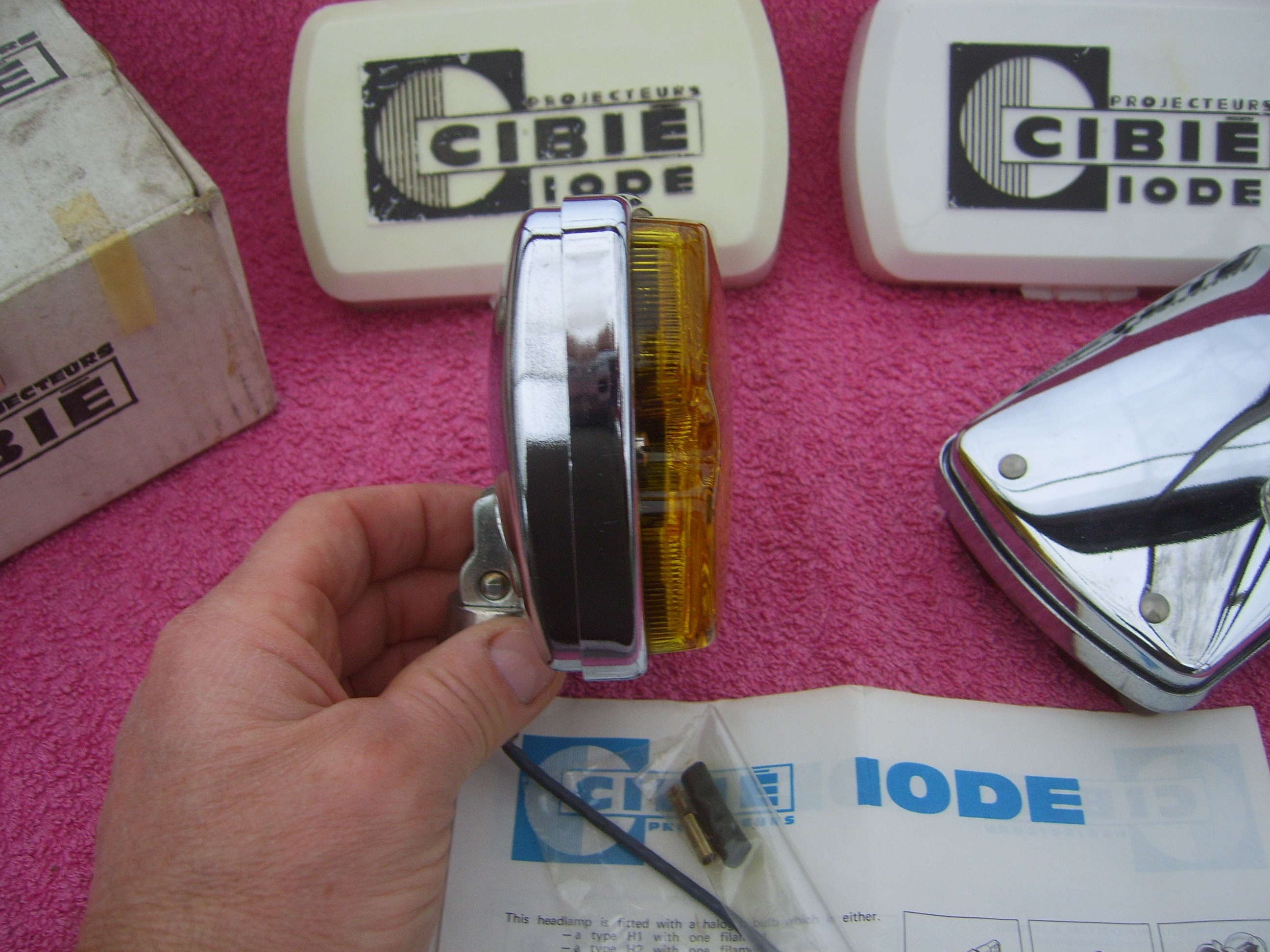 FS : Cibie 35 Yellow Fog Lights + Covers |﻿ Miscellaneous