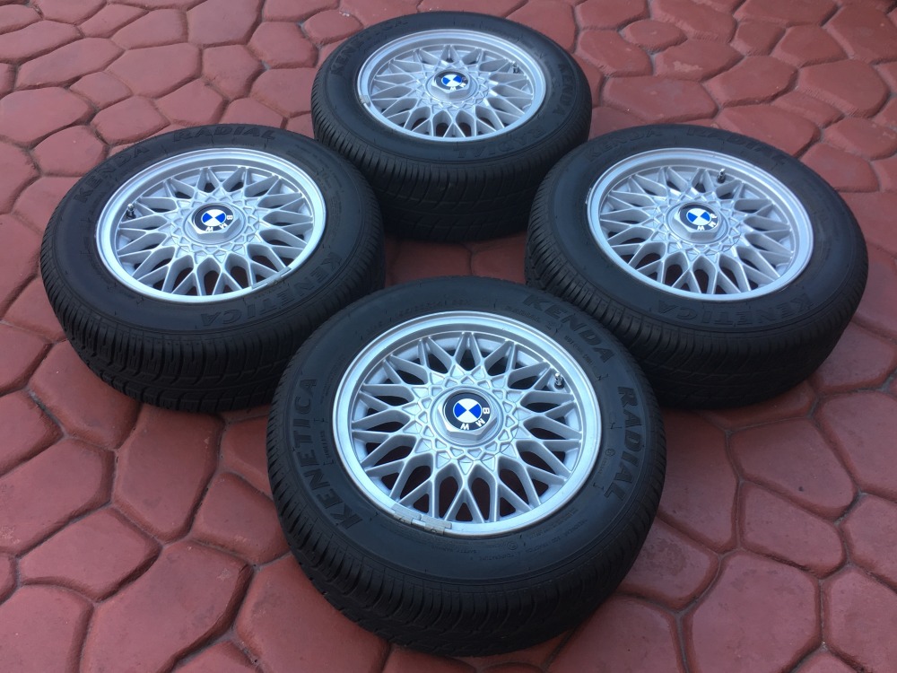 14" BMW E30 BBS Basketweaves 4x100 w/ New Tires |﻿ Miscellaneous