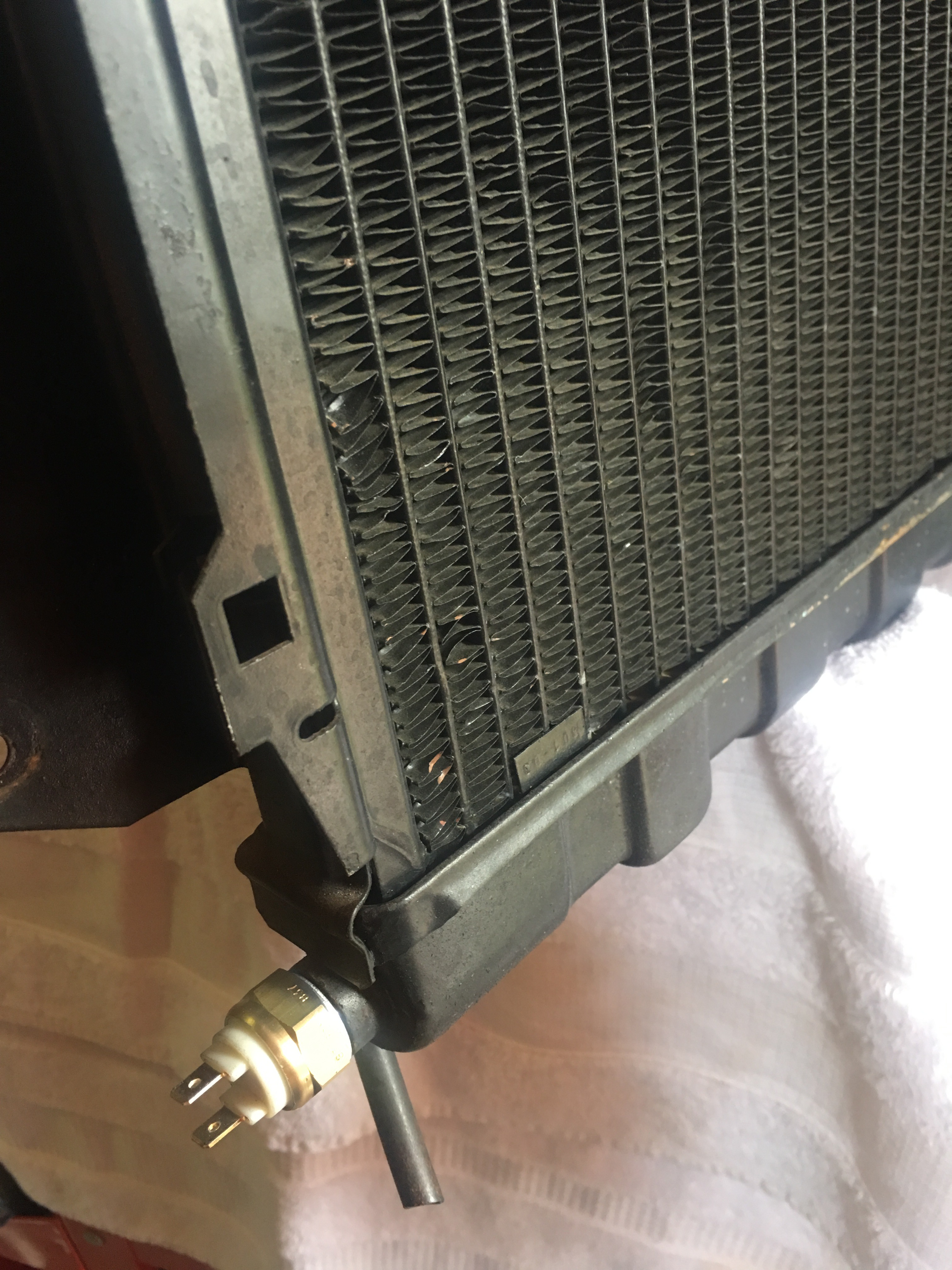 New aluminum radiator photo |﻿ BMW 2002 and other '02