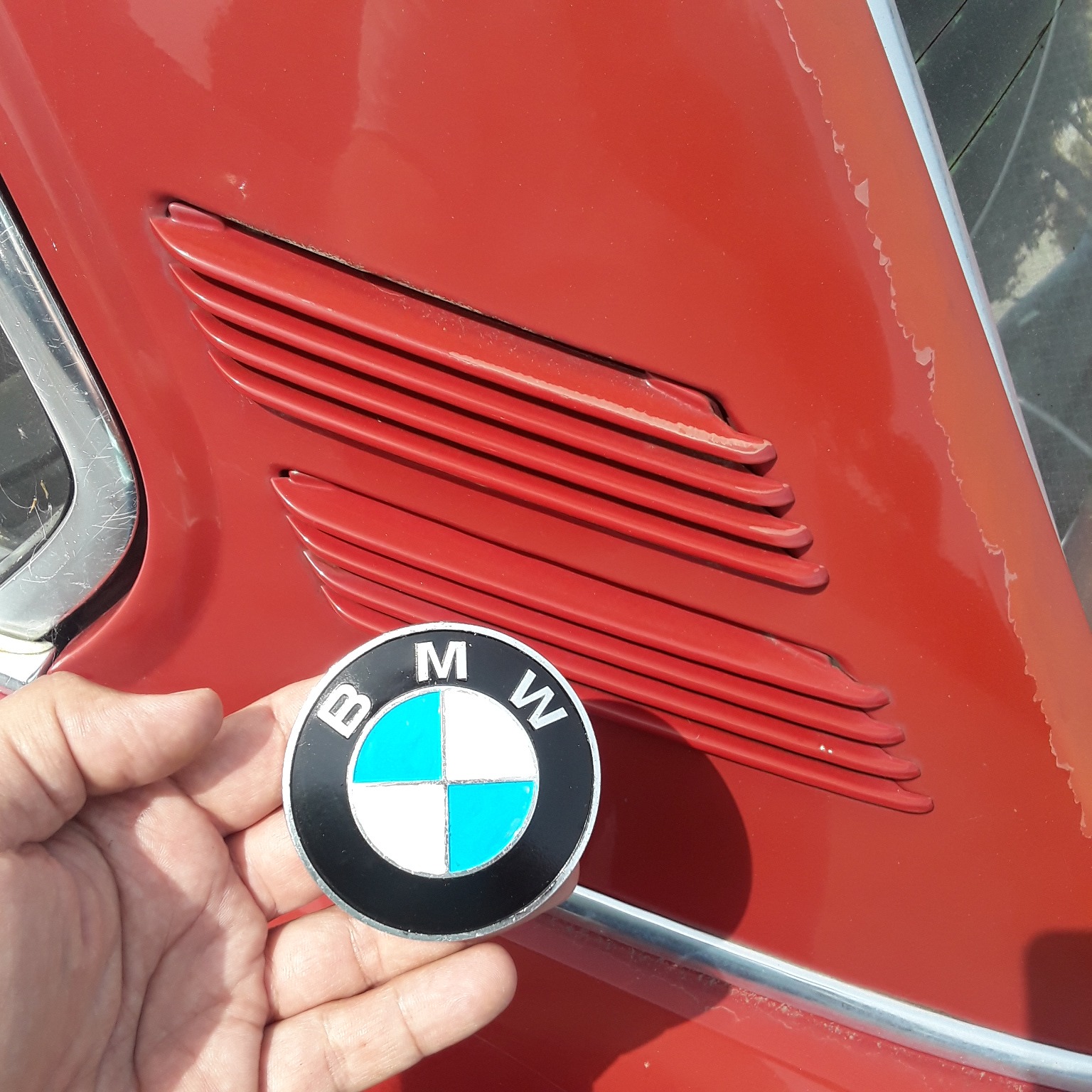 '70 rear roundel aluminum raised letter |﻿ Miscellaneous