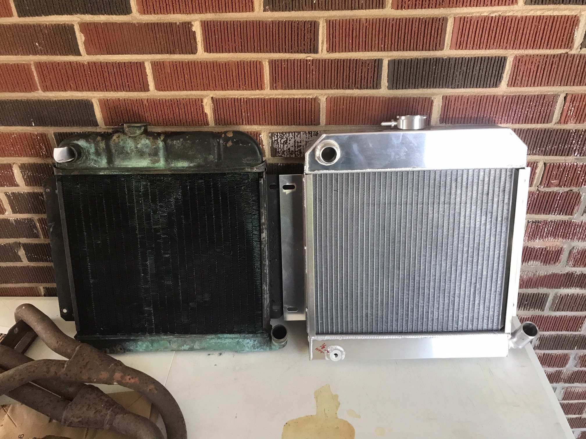 New aluminum radiator photo |﻿ BMW 2002 and other '02