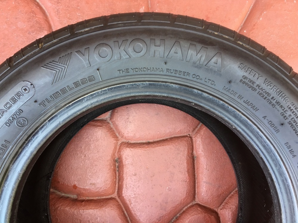 (2) Yokohama A008RS 185/60/13 Tires |﻿ Miscellaneous