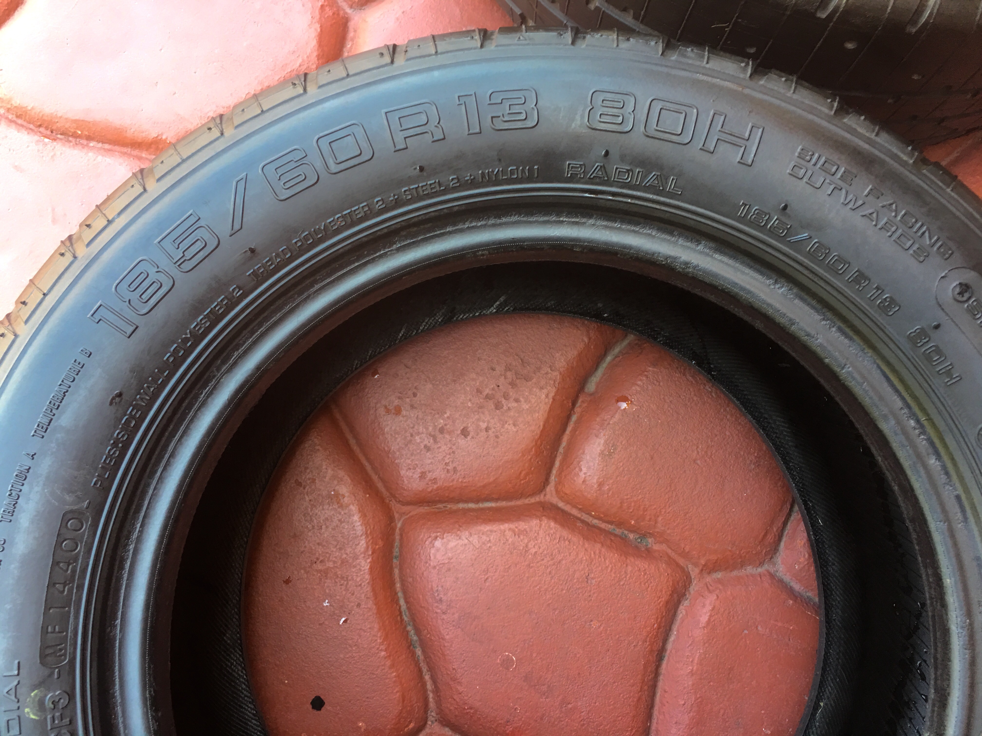 (2) Yokohama A008RS 185/60/13 Tires |﻿ Miscellaneous