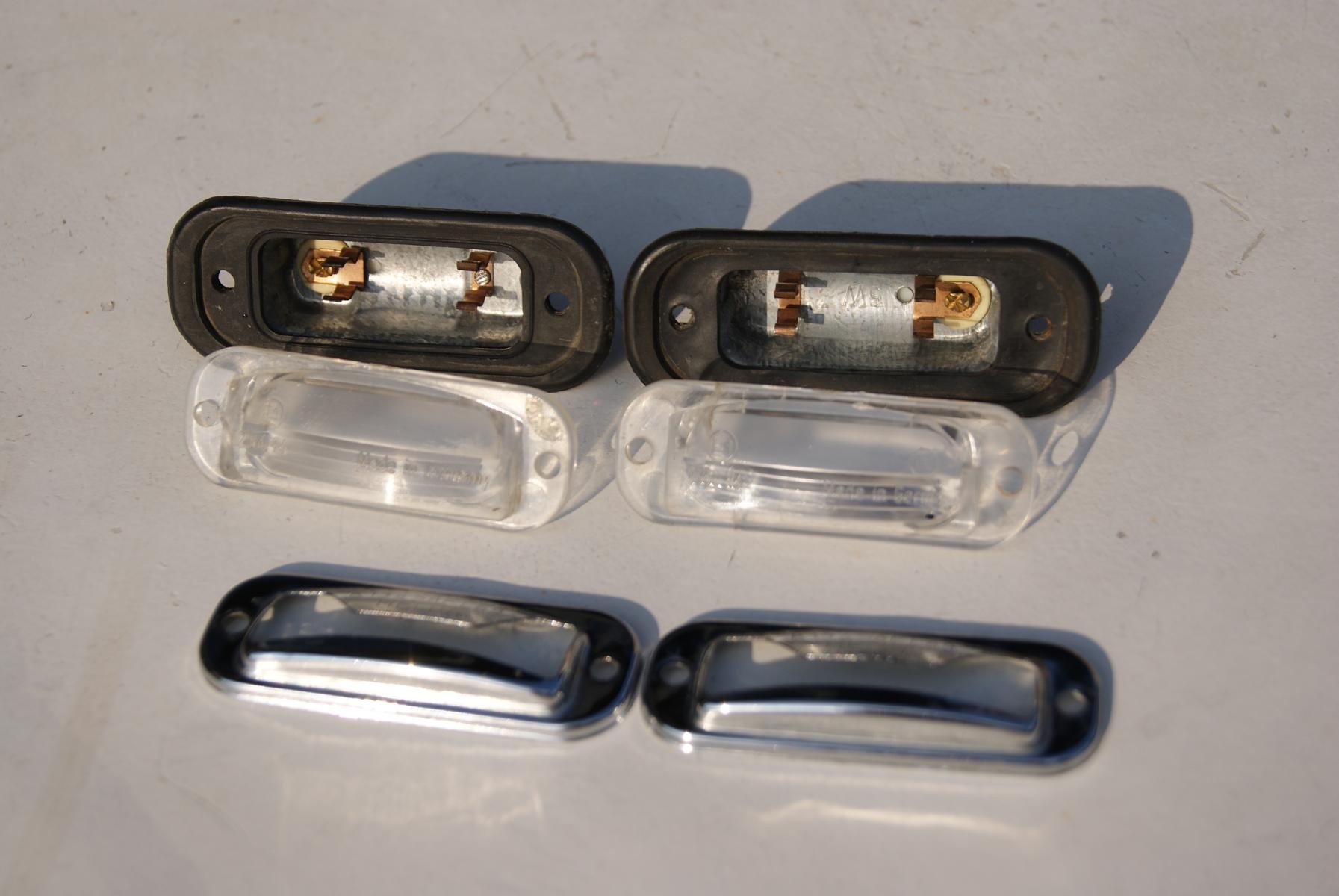 A pair of 02 Hella license plate lights SOLD |﻿ Miscellaneous