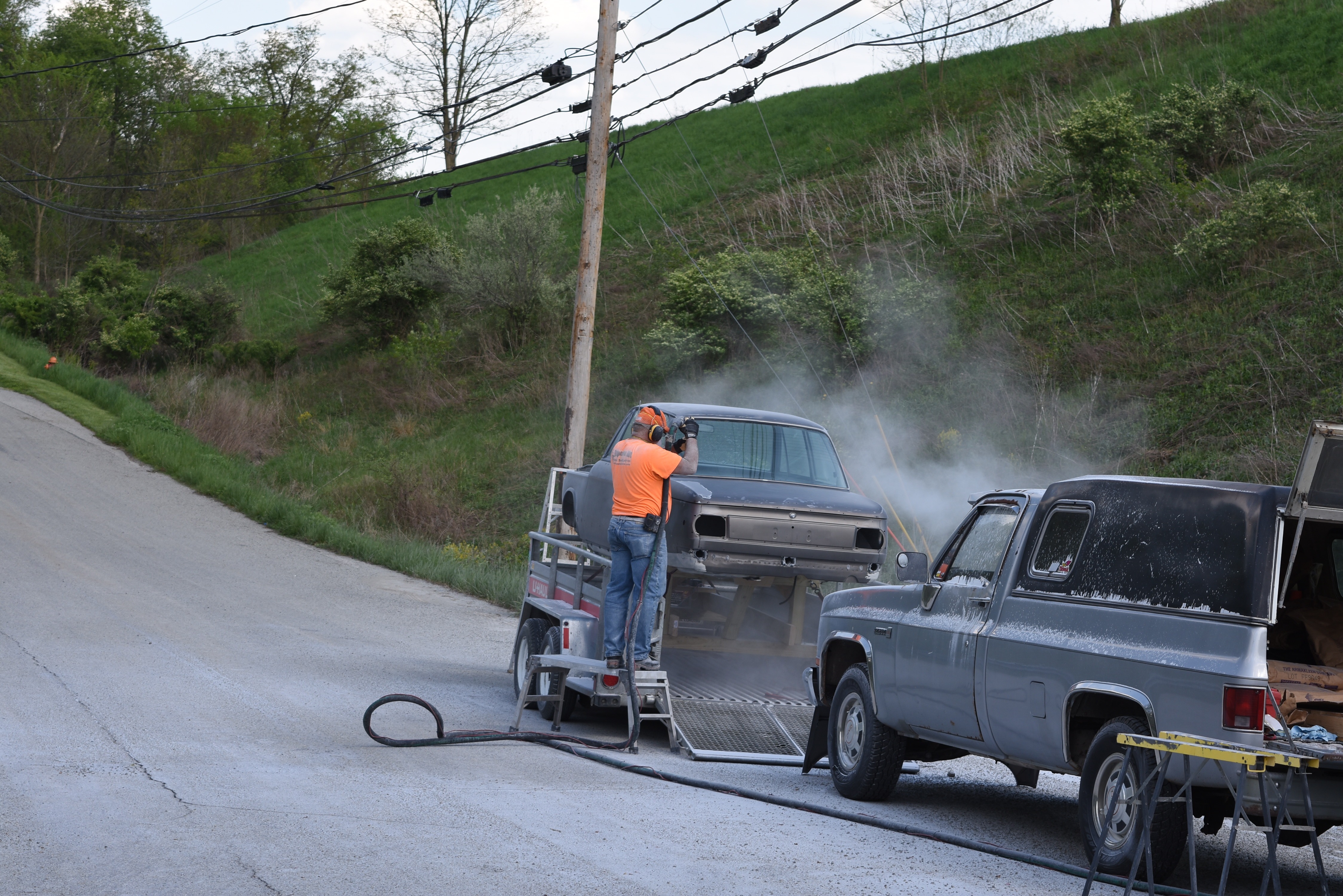 It was a good day for paint to die! |﻿ This should be fun! A 1975 2002 ...