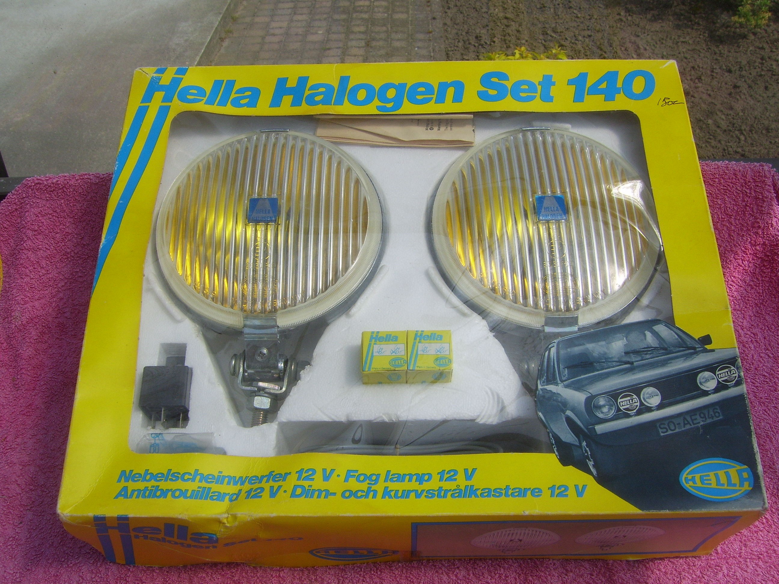 FS: NOS Hella 140 Yellow Fog Lights |﻿ Miscellaneous
