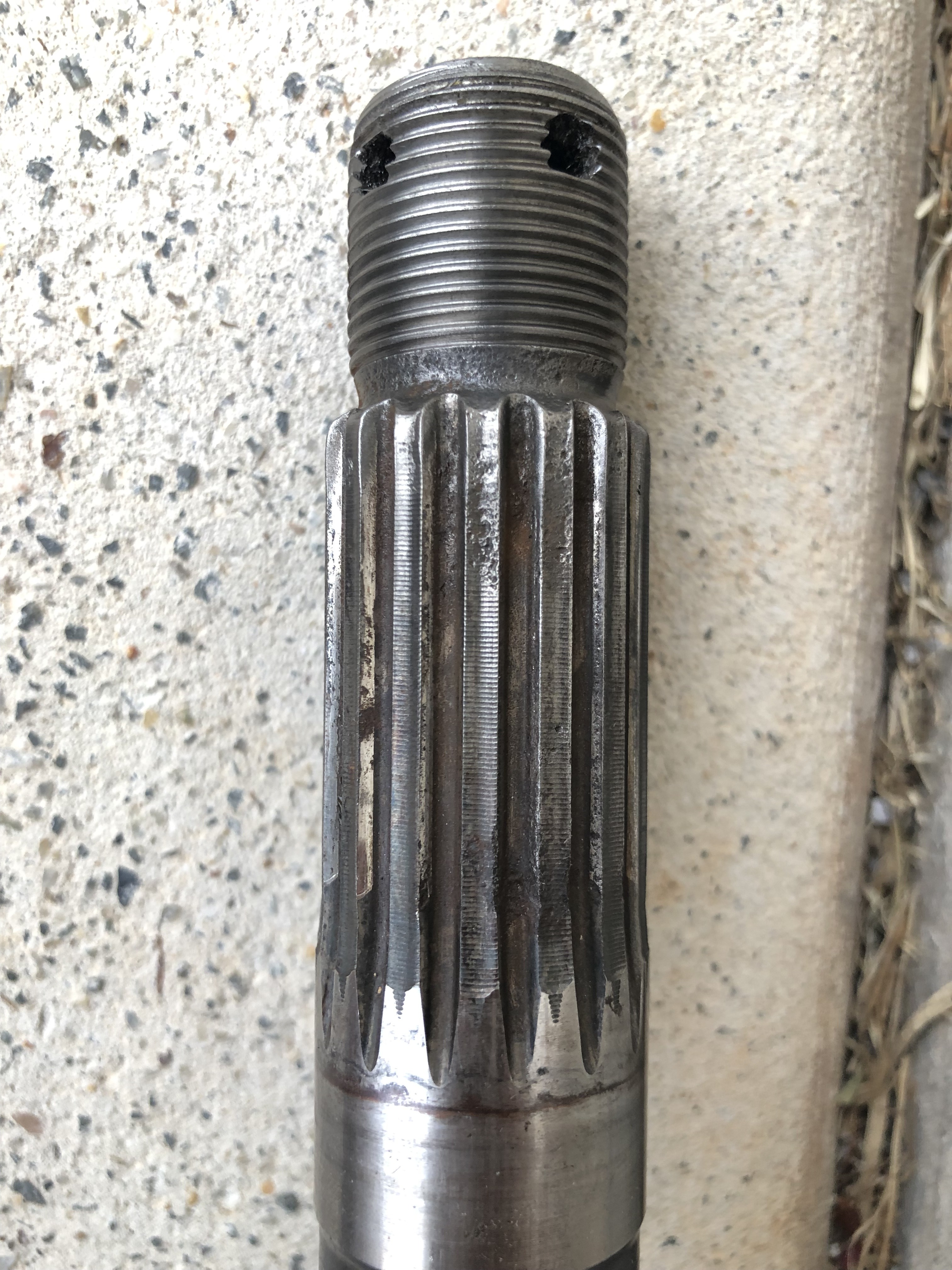 Rear axle shaft pitting rust |﻿ BMW 2002 and other '02