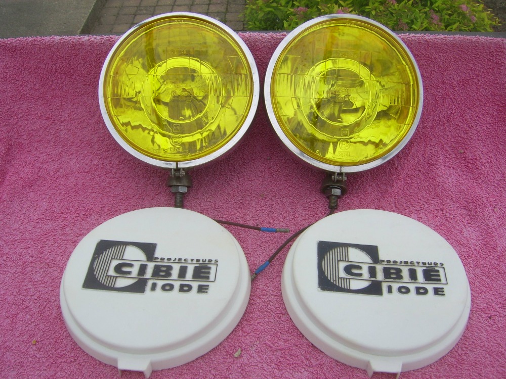 FS: Cibie 45 Iode Yellow Driving Lights + Covers |﻿ Miscellaneous