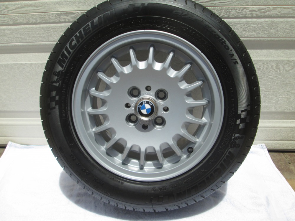 4 - BMW E30 Bottle Cap Wheels, 14x6, and Michelin Tires. |﻿ Miscellaneous