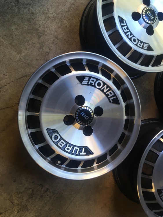 15x7 Ronal Turbo R10 Wheel set |﻿ Miscellaneous