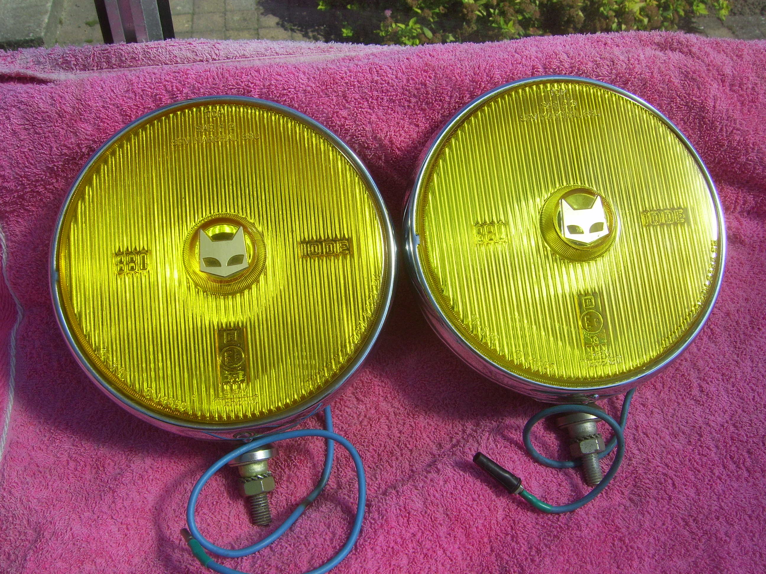FS: Marchal 880 Yellow Fog Lights |﻿ Miscellaneous