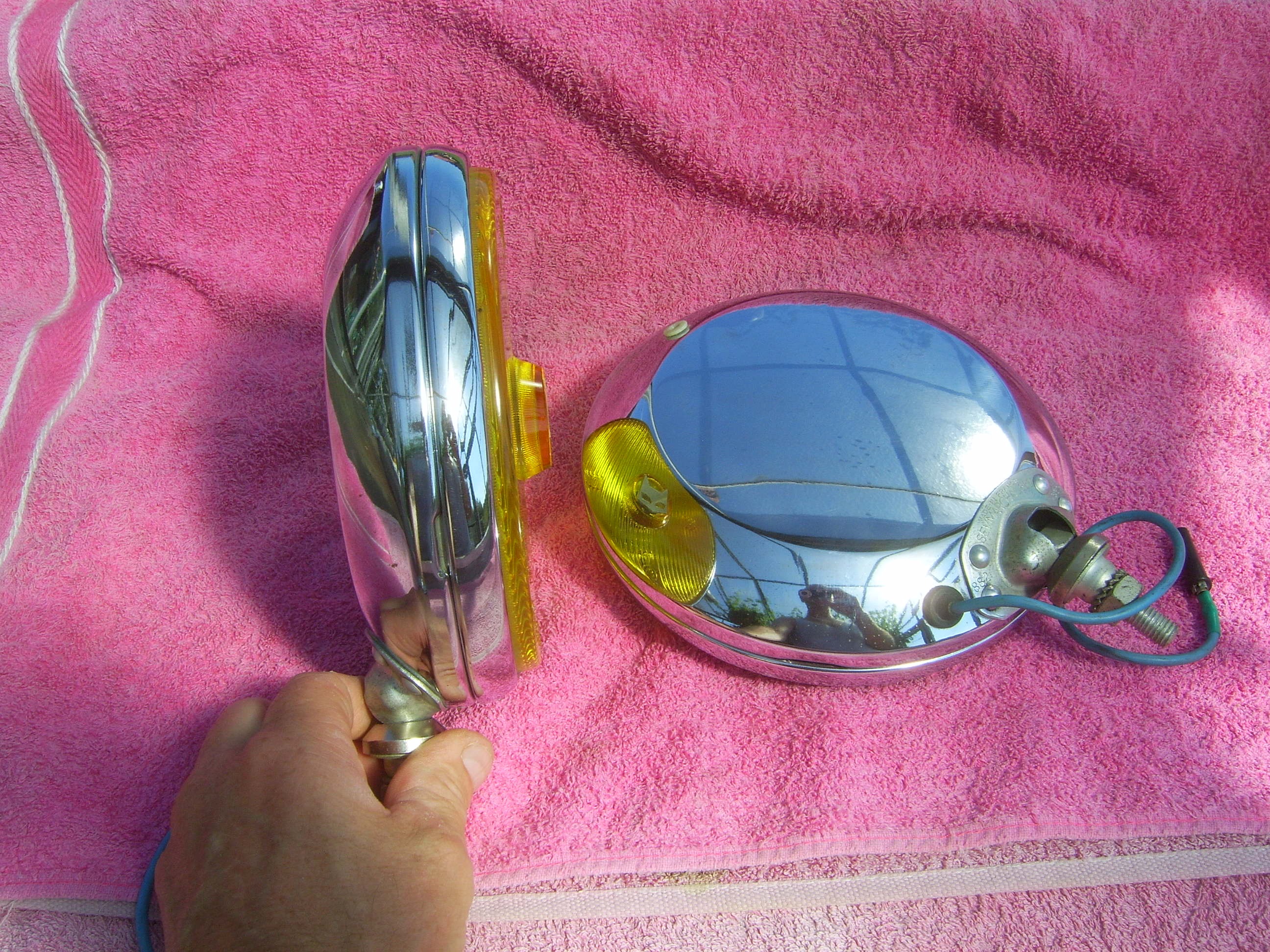 FS: Marchal 880 Yellow Fog Lights |﻿ Miscellaneous