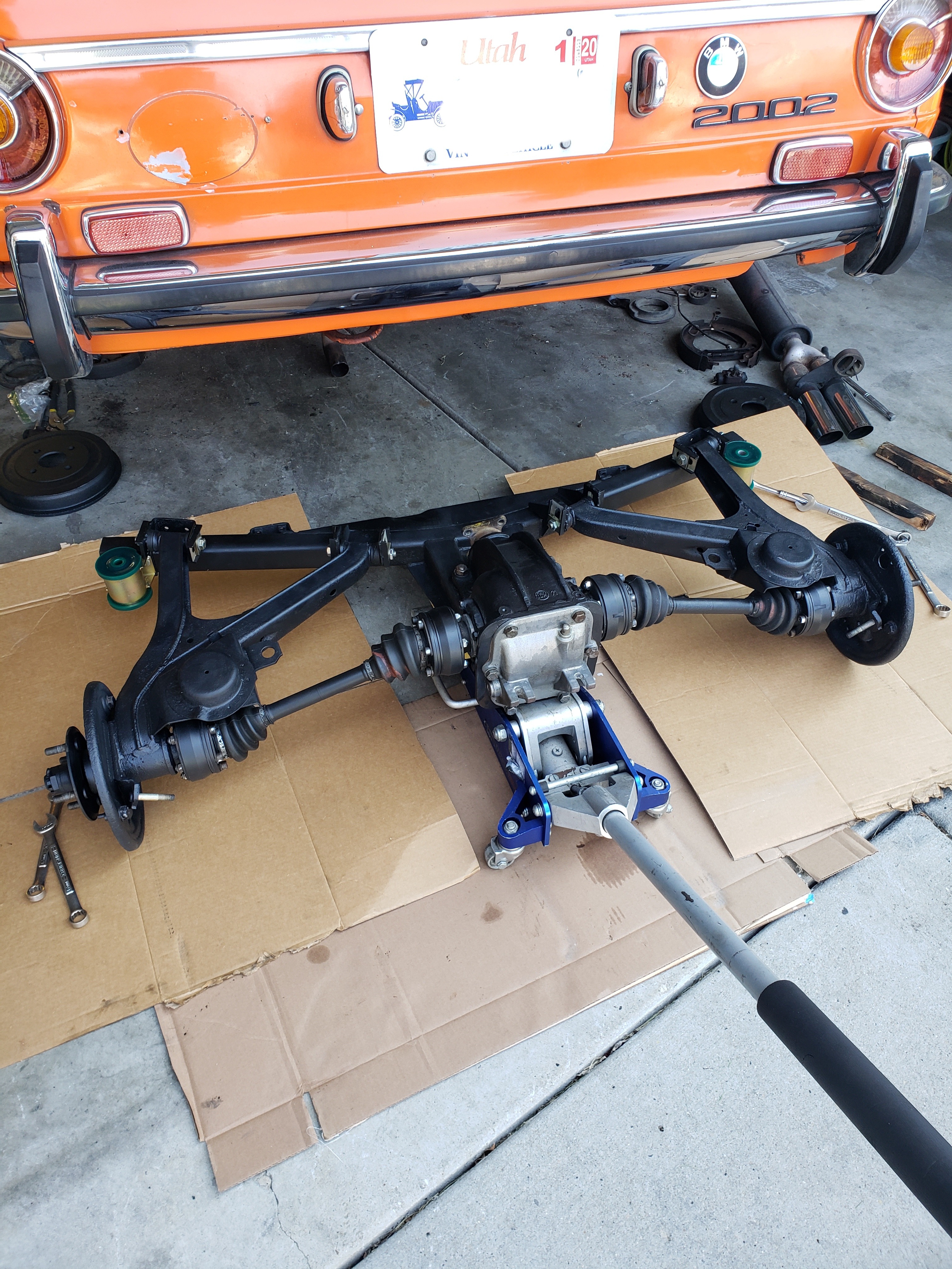 Rear Sub-frame overhaul flop. |﻿ BMW 2002 and other '02