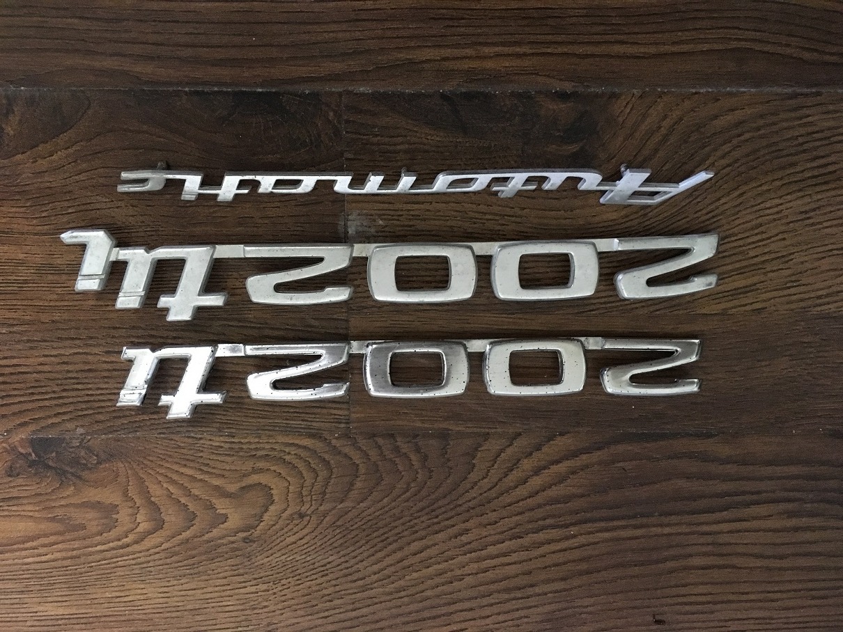 2002tii Rear emblem Badge, 2002ti & Automatic Rear Badge |﻿ Miscellaneous