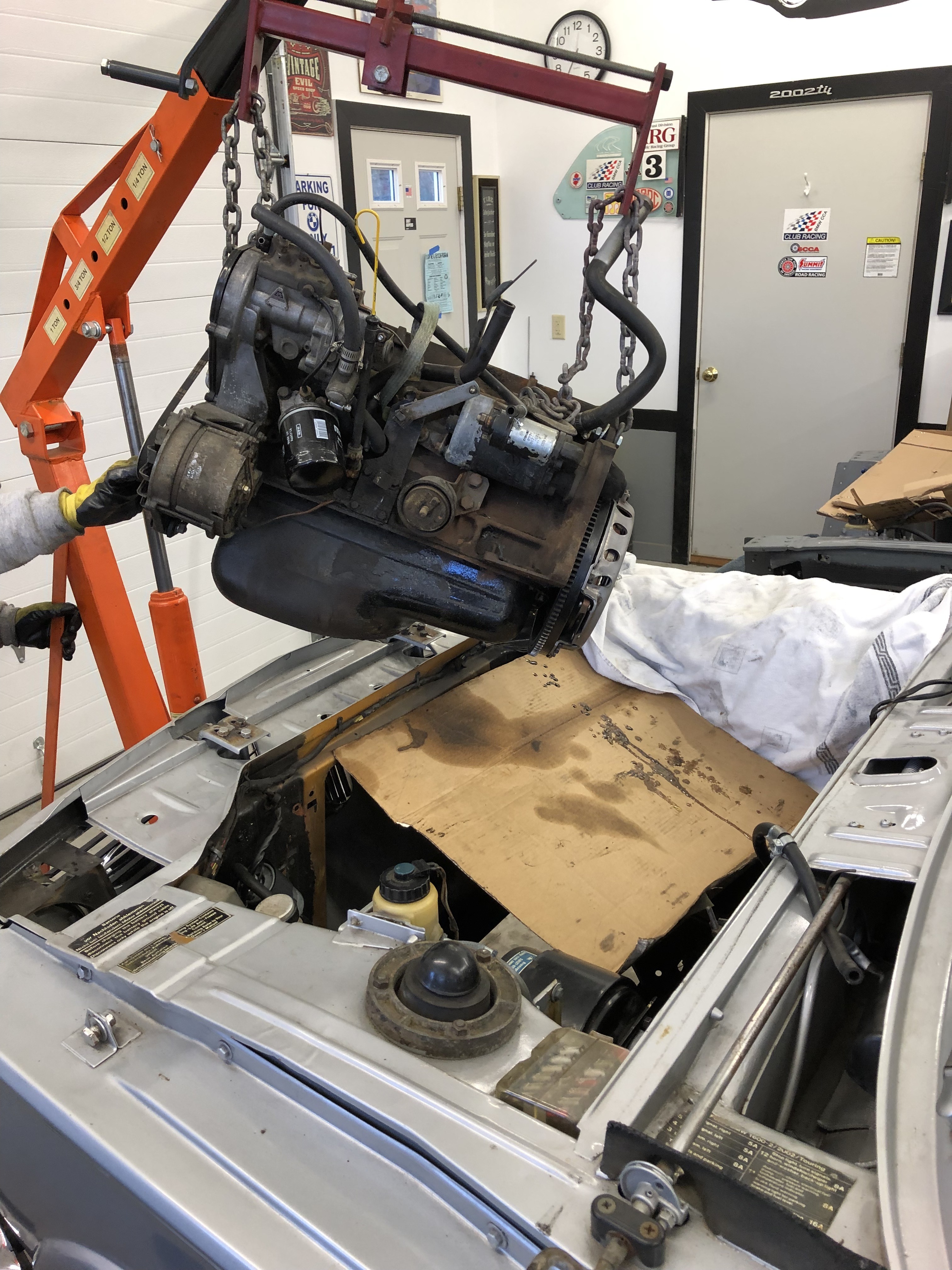 tii engine rebuild and 5 speed swap |﻿ BMW 2002 and other '02