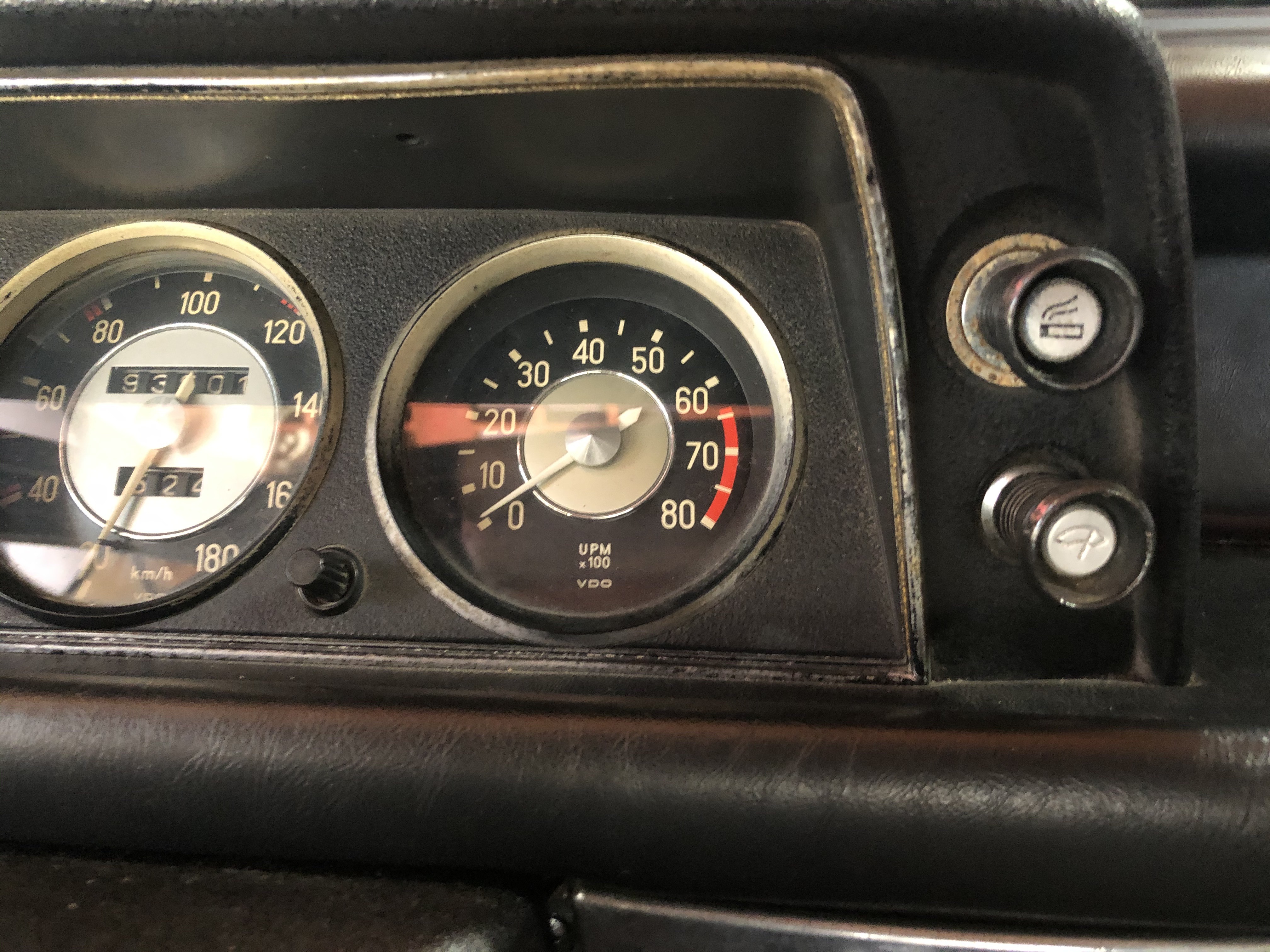 Dash Control Labels for Vintage Dash |﻿ BMW 2002 and other '02