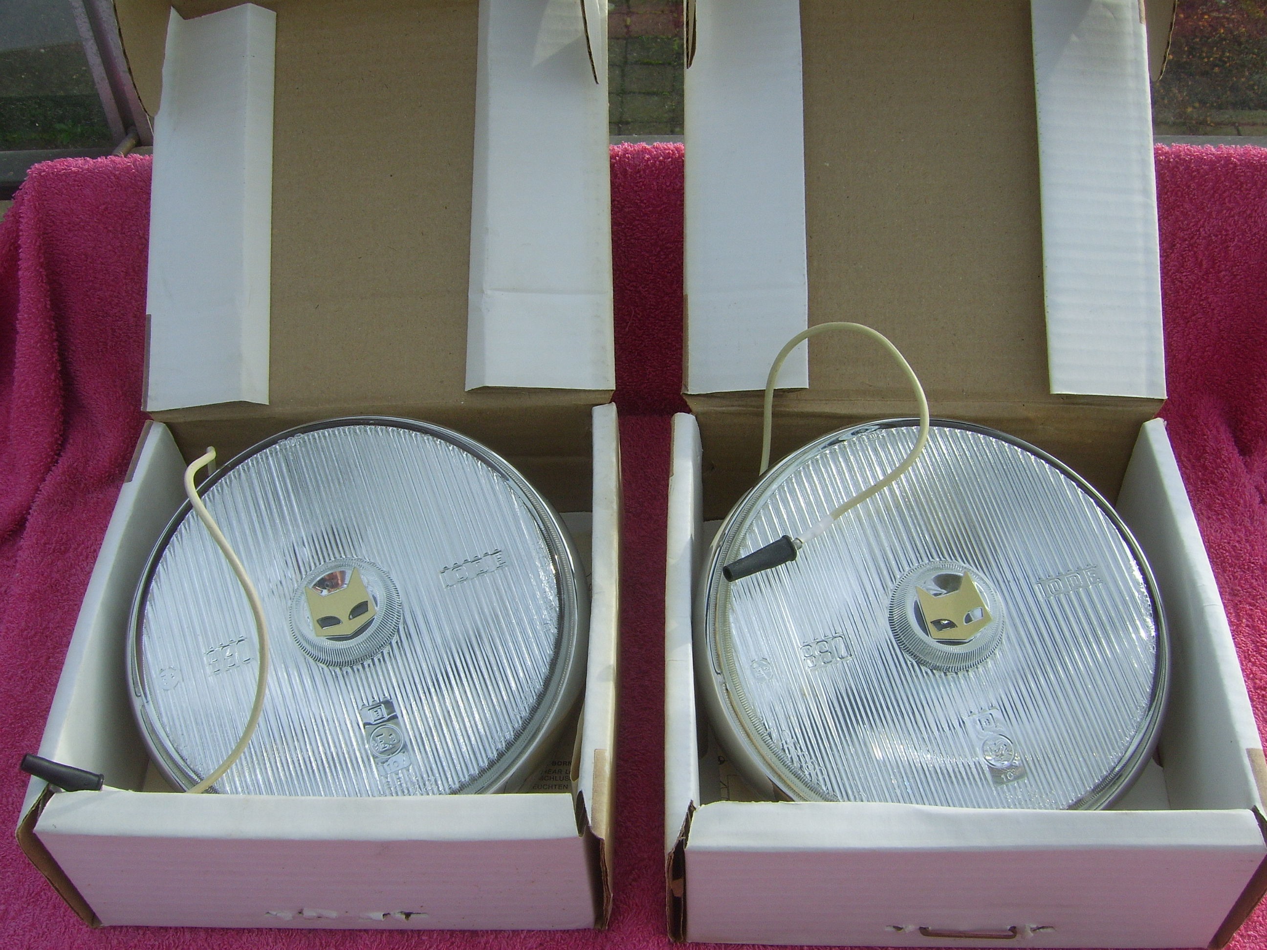 FS: NOS Marchal 880 Clear Fog Lights |﻿ Miscellaneous