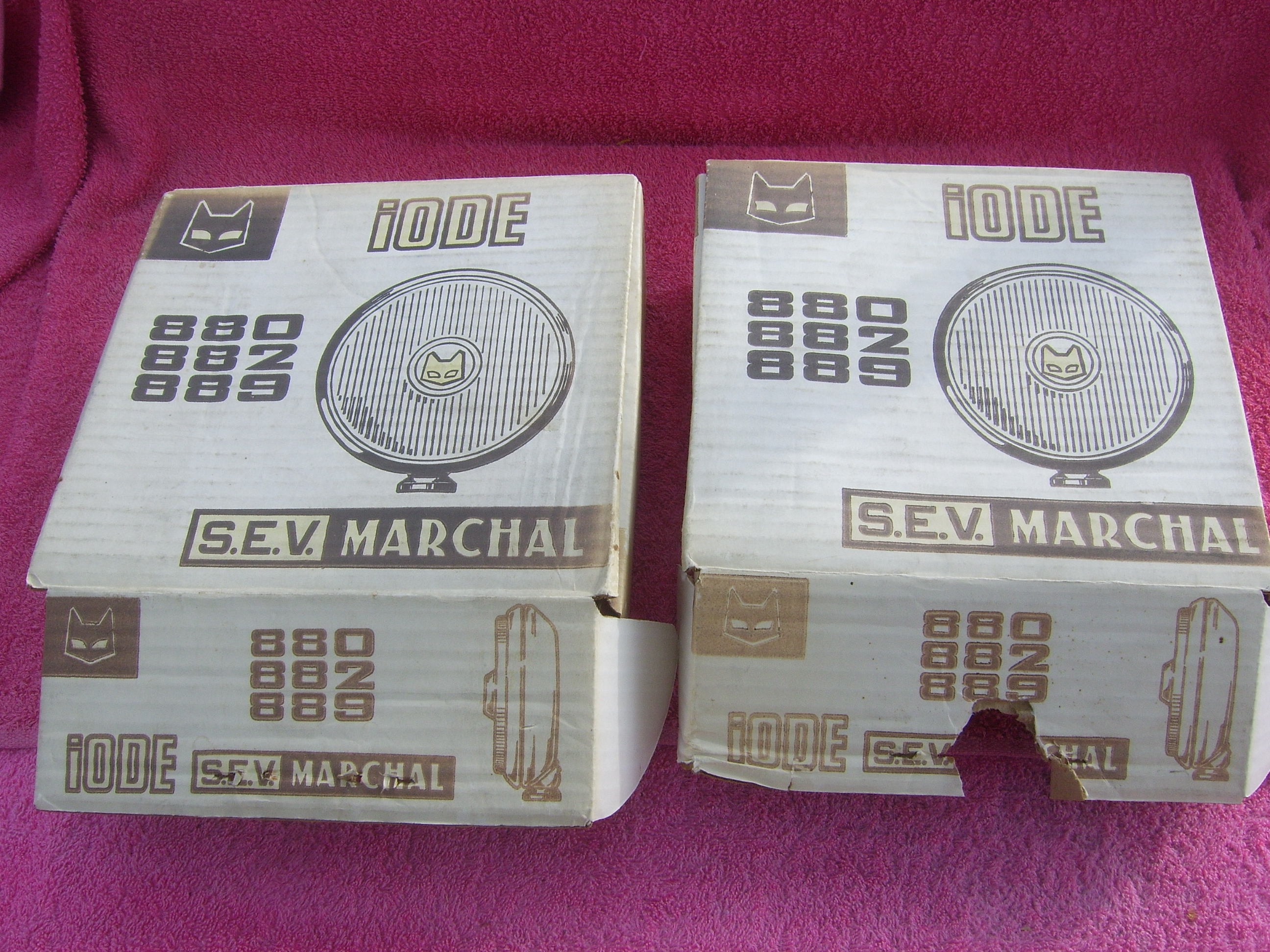 FS: NOS Marchal 880 Clear Fog Lights |﻿ Miscellaneous